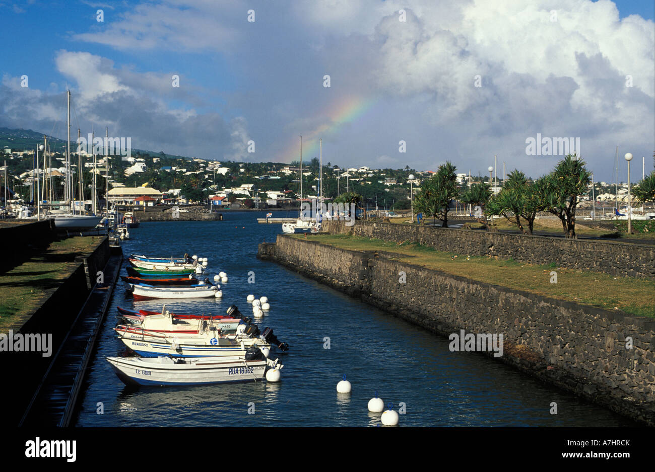 Reunion island saint pierre street hi-res stock photography and images ...