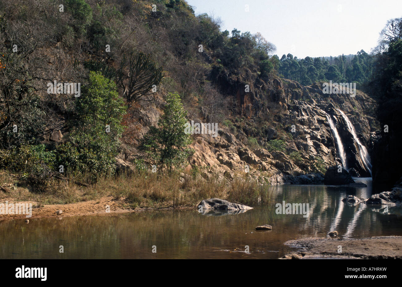 Mantenga falls Swaziland Stock Photo - Alamy