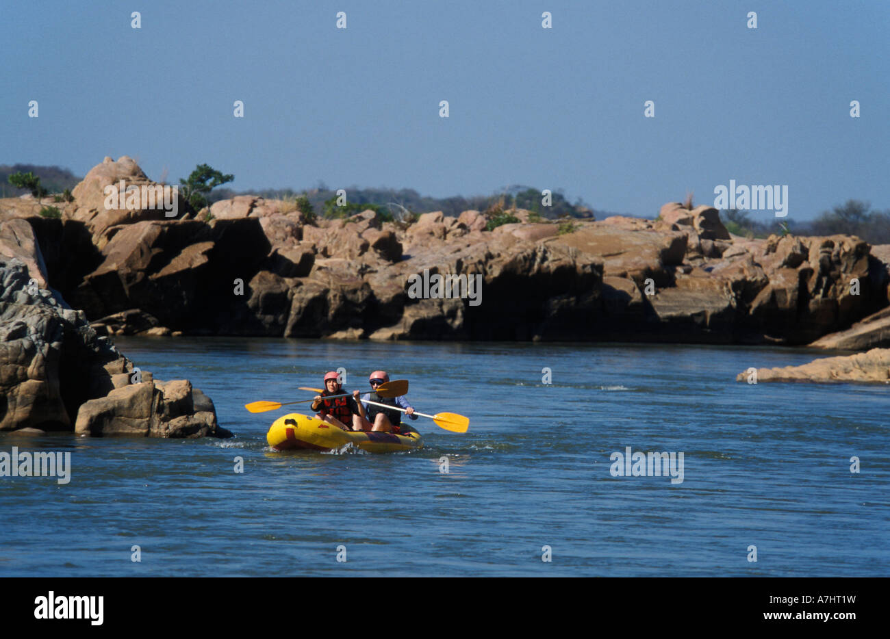 Whitewater rafting on the Usutu river Swaziland Stock Photo - Alamy