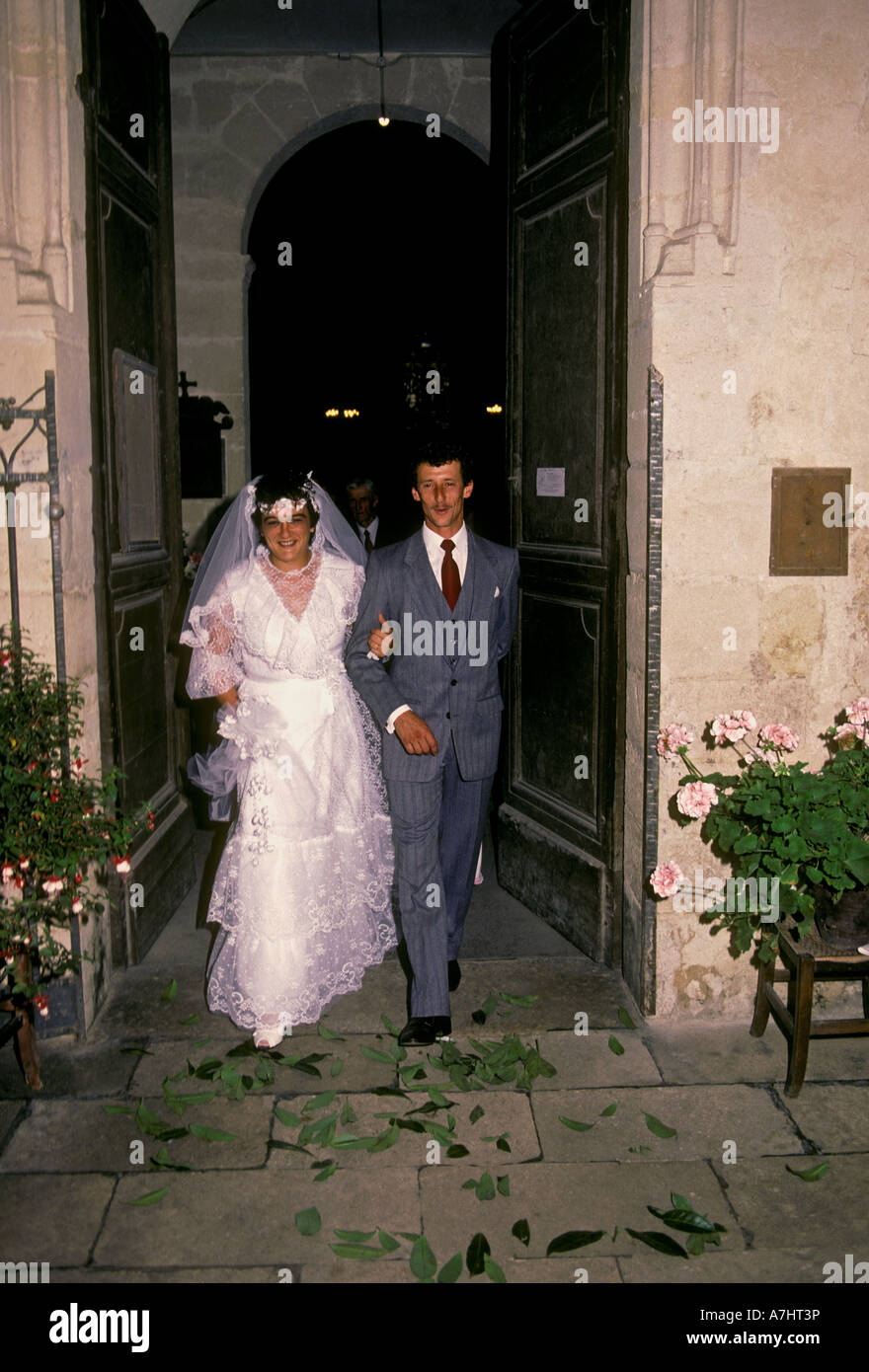 French people, bride and groom, French wedding, church wedding, wedding ...