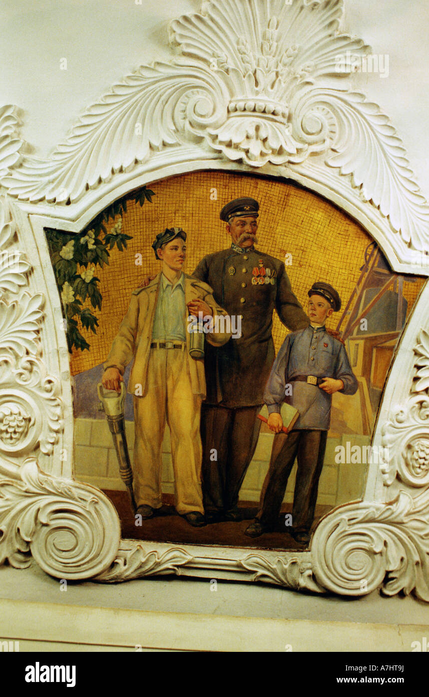 Soviet murals hi-res stock photography and images - Alamy