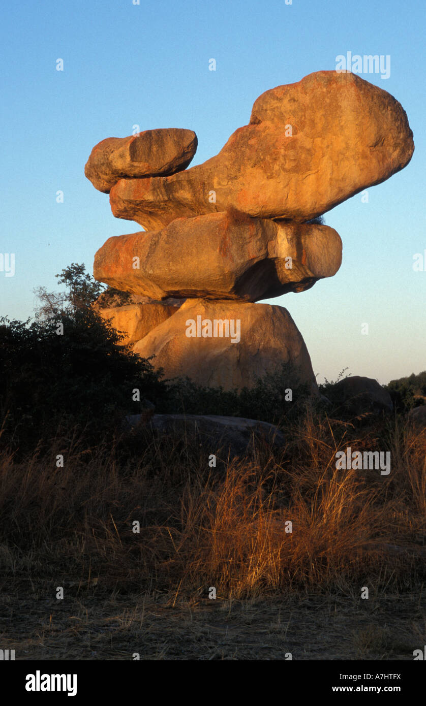 Balancing rocks zimbabwe hi-res stock photography and images - Alamy