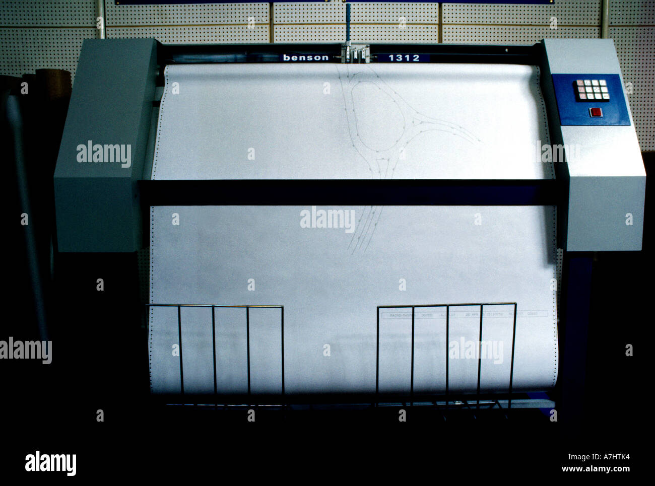 Plotter drawing hi-res stock photography and images - Alamy