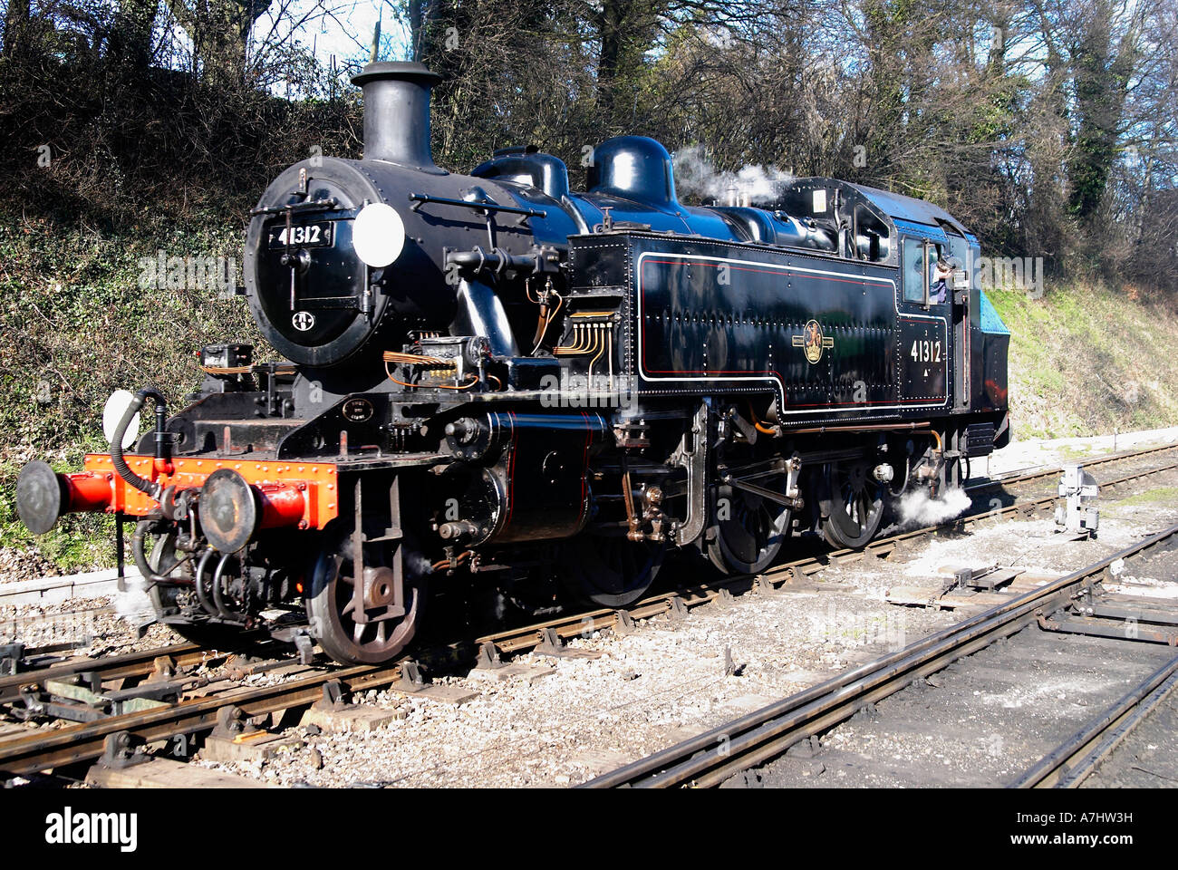 Ivatt tank locomotive hi-res stock photography and images - Alamy