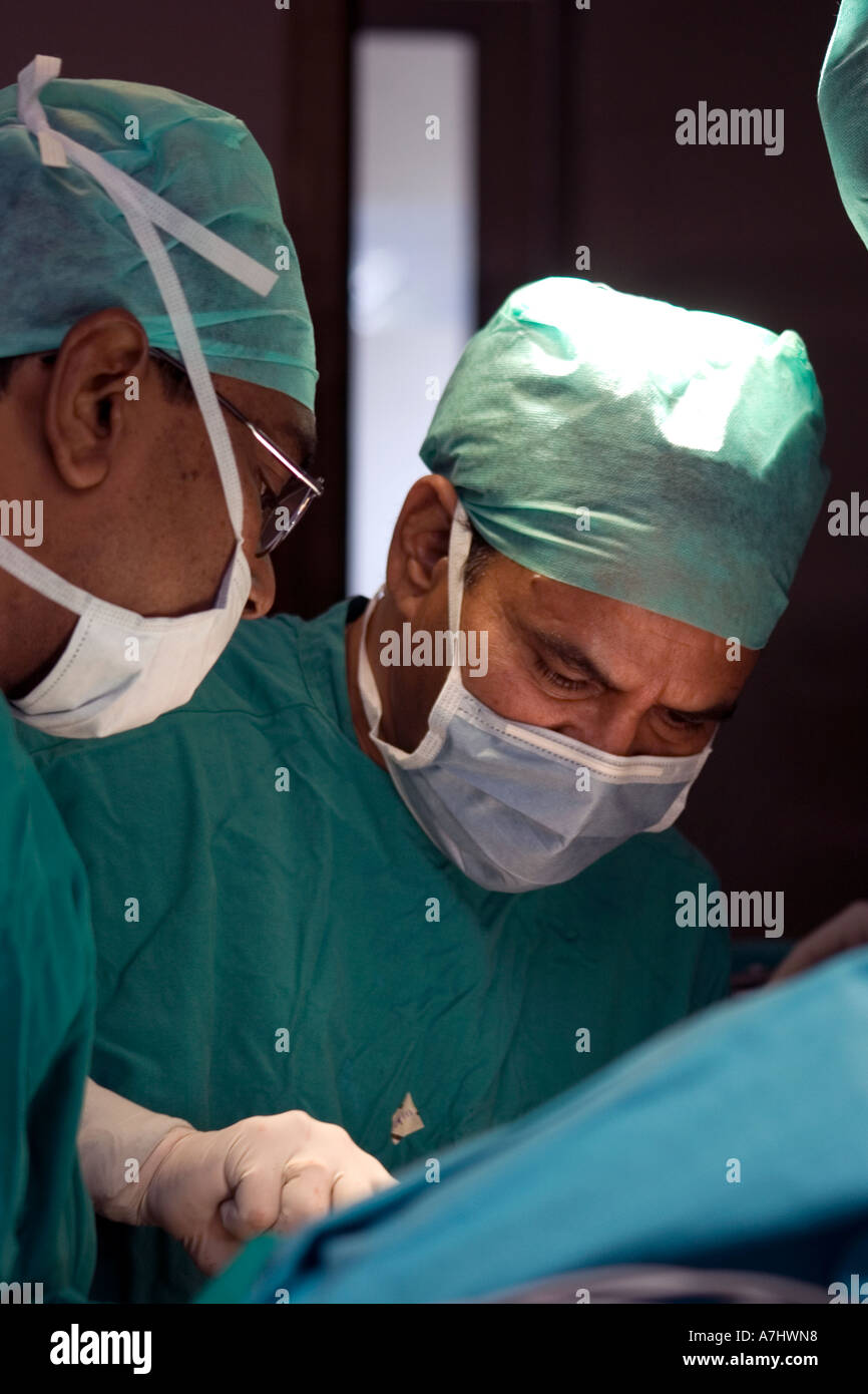 A portrait of a surgeon in an emergency room in India Stock Photo - Alamy