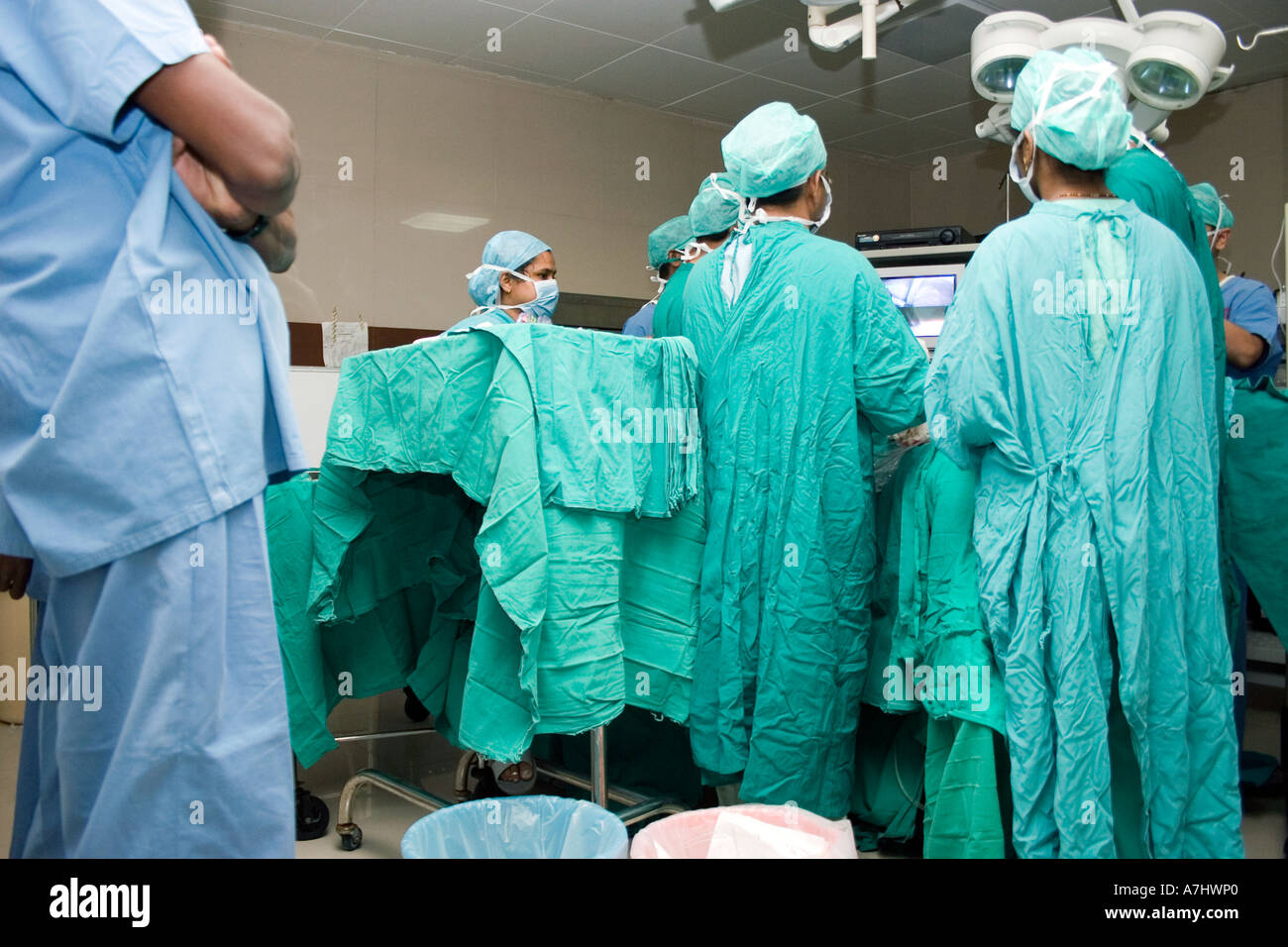 Laparoscopic procedure hi-res stock photography and images - Alamy