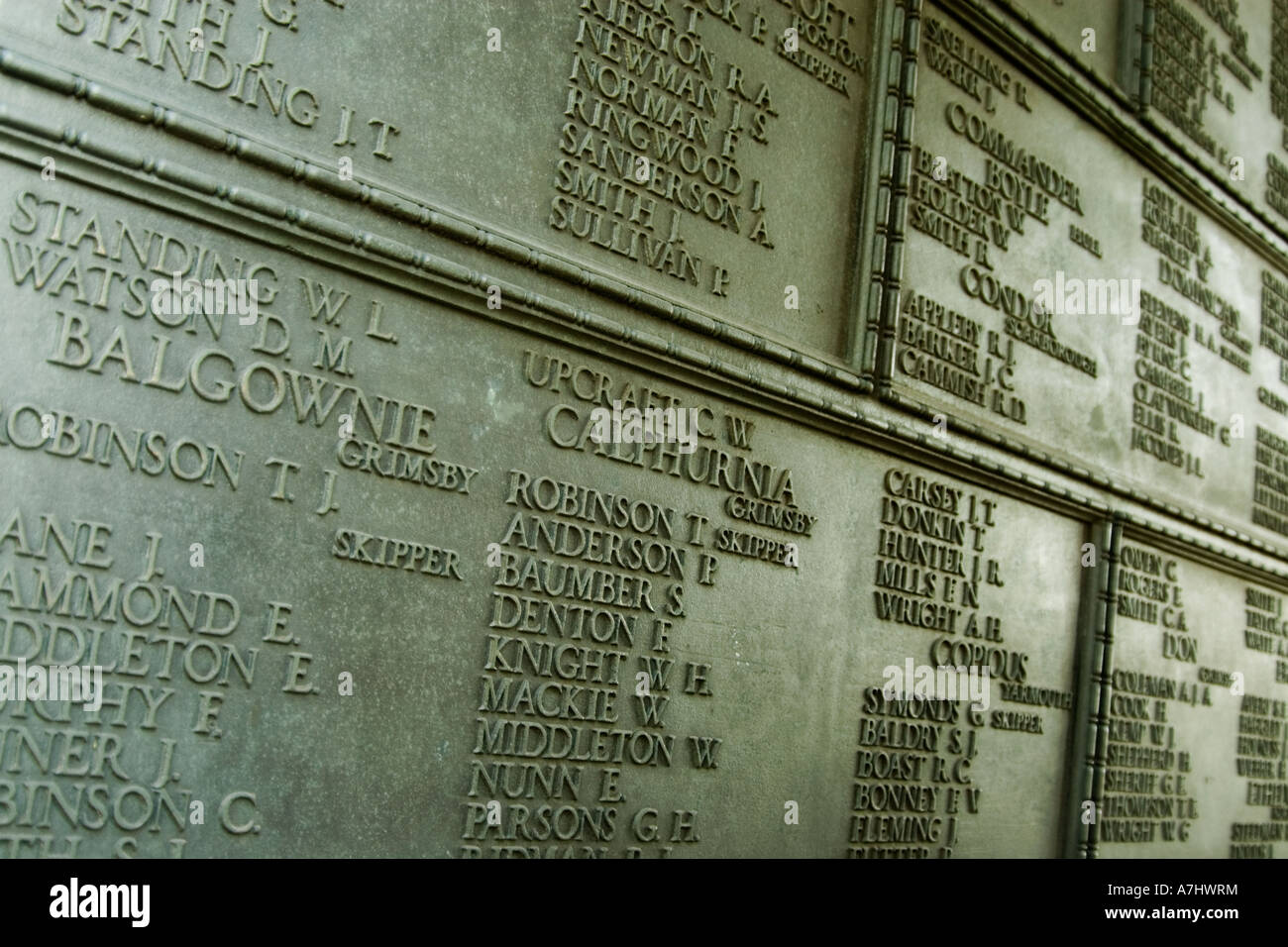 section of the trinity square war memorial London UK Stock Photo - Alamy