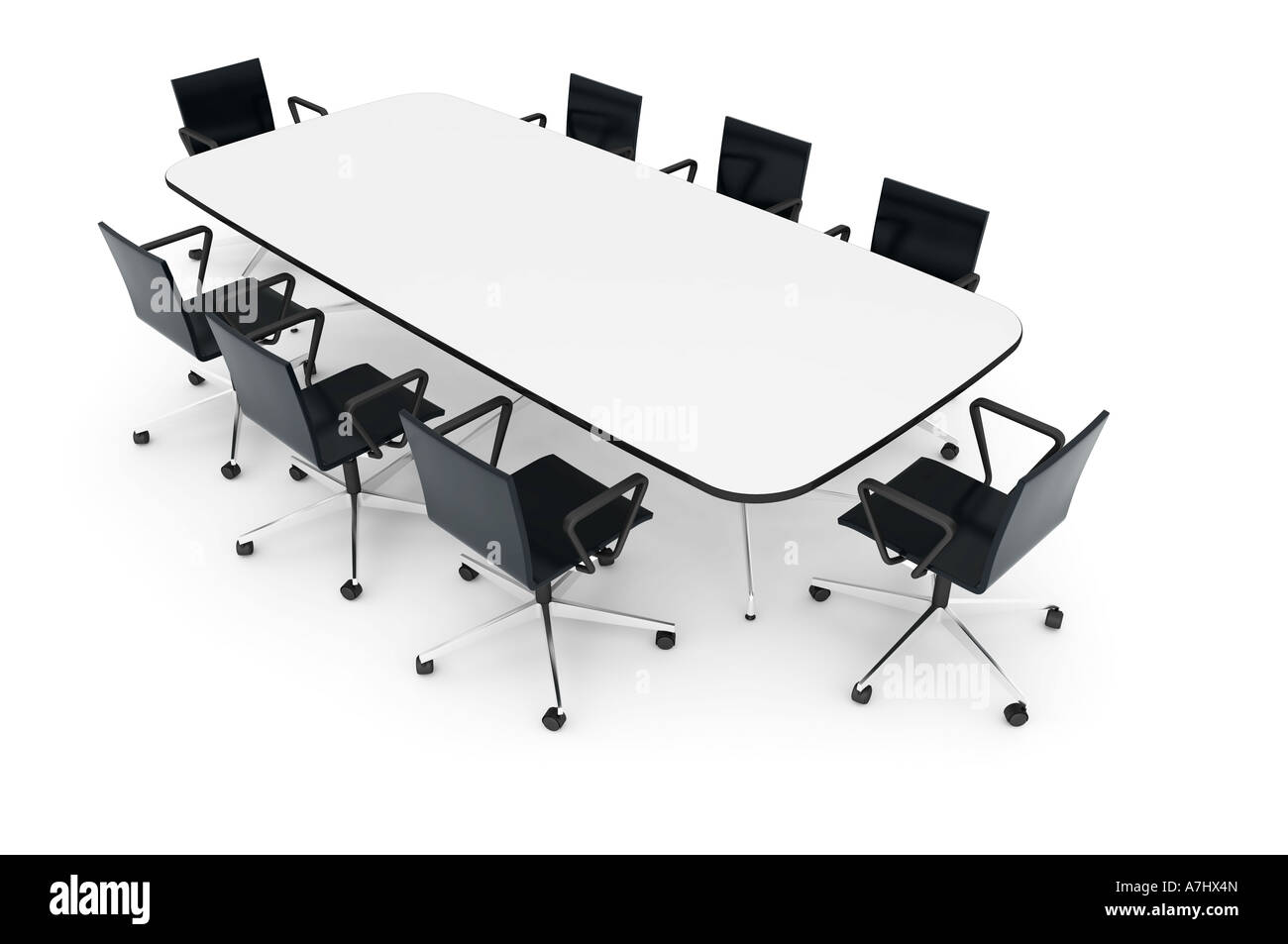 Boardroom silhouette Cut Out Stock Images & Pictures - Alamy