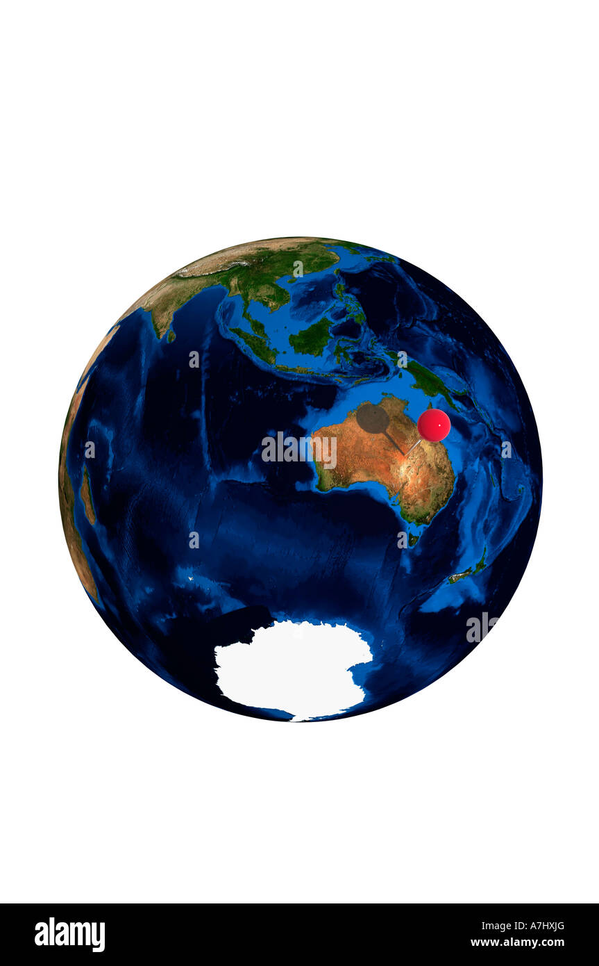 Australia map outline hi-res stock photography and images - Alamy