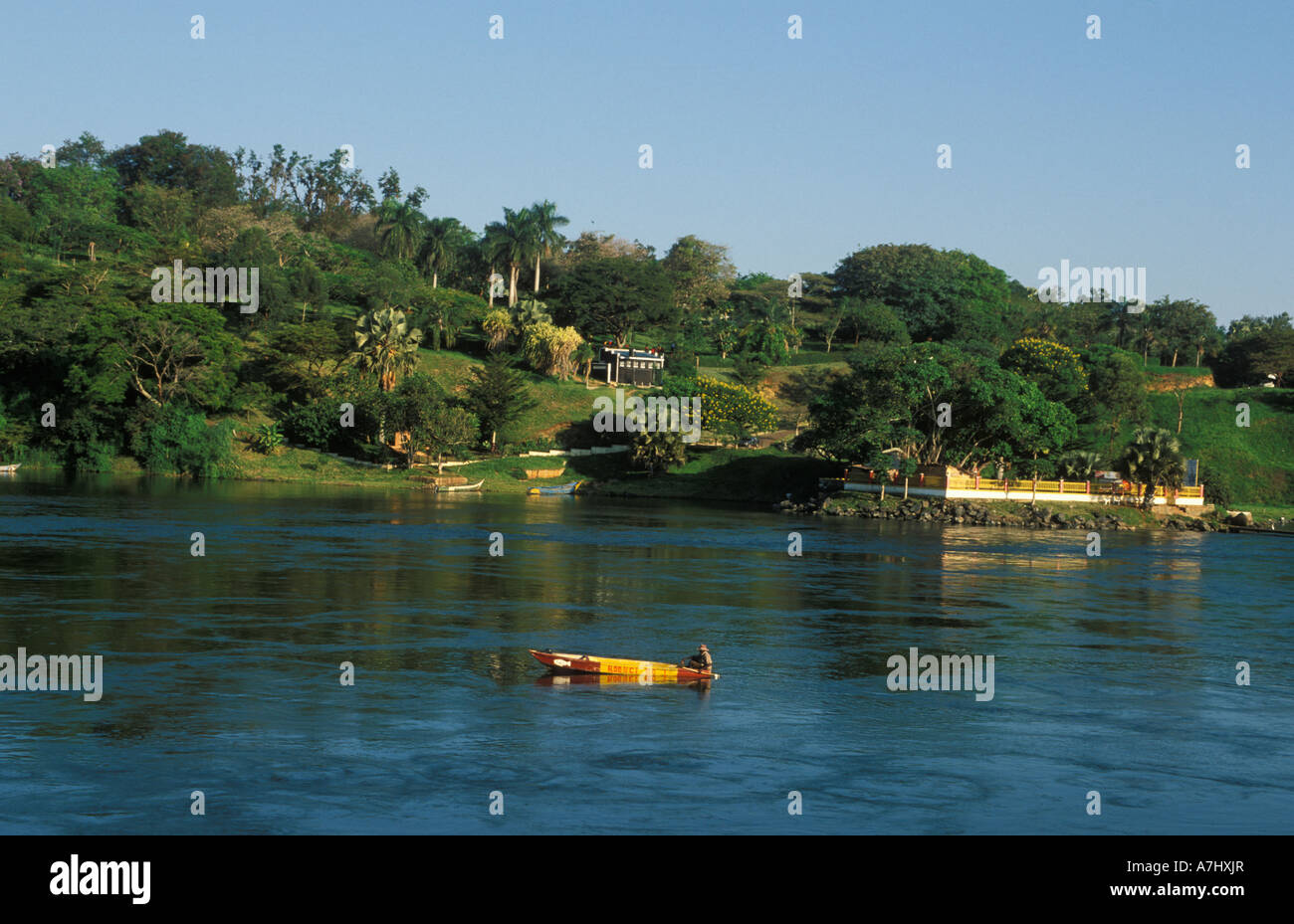 Source of the Nile the location where Speke first sighted the Source of ...