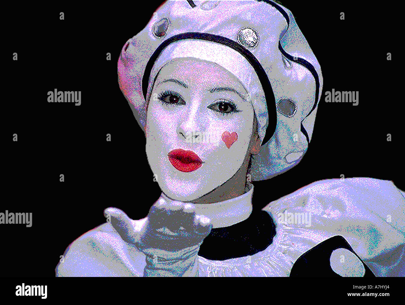 Kiss clown hi-res stock photography and images - Alamy