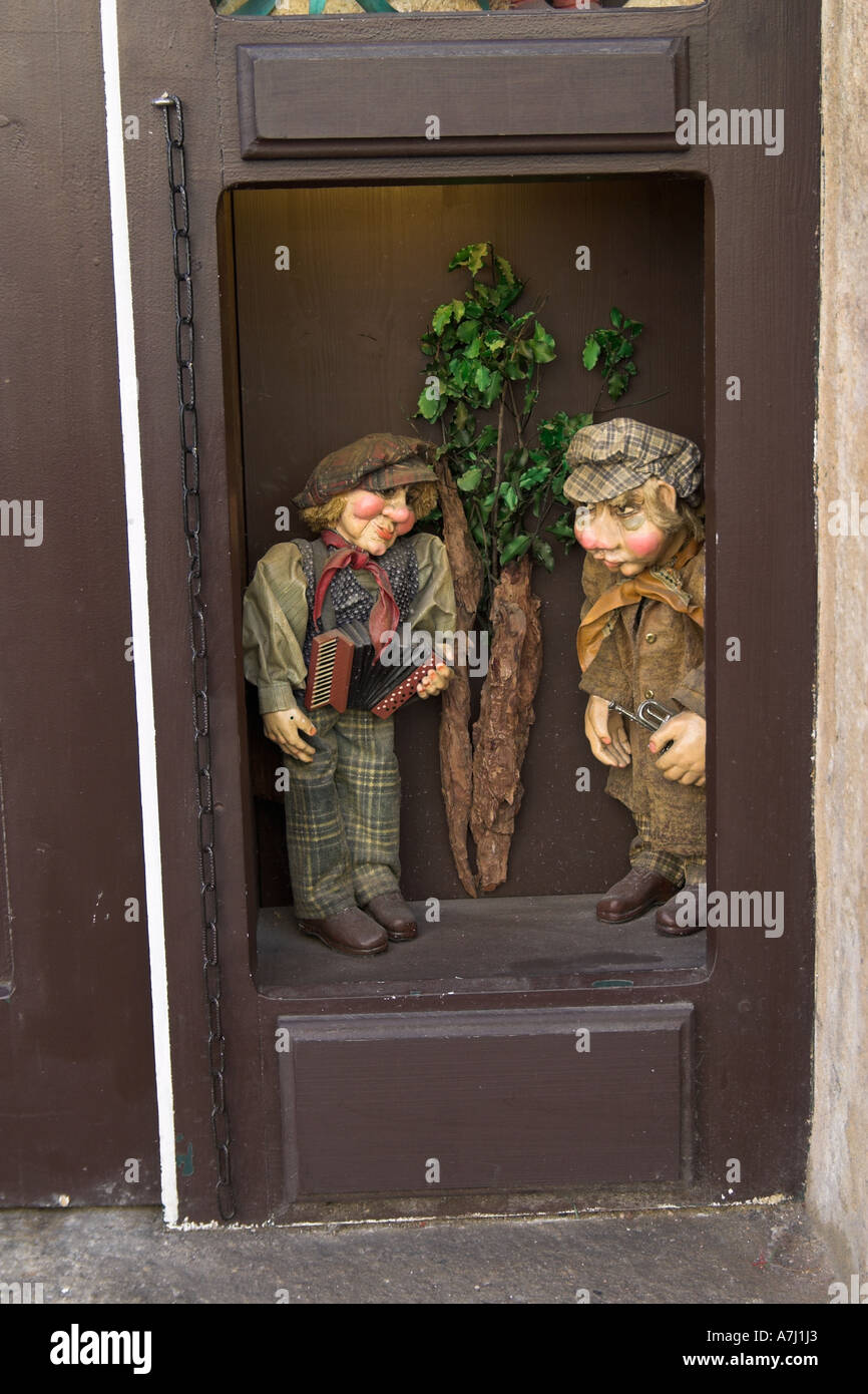 window of Loutky puppet shop Prague Stock Photo - Alamy