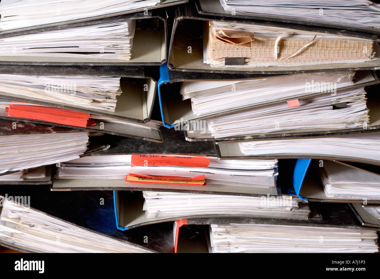 Piles of books and papers hi-res stock photography and images - Alamy