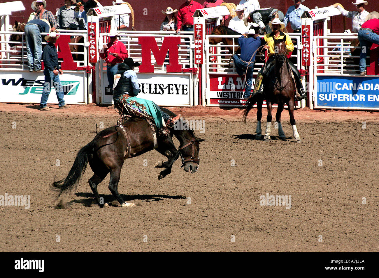 Bronc riders, rodeo hi-res stock photography and images - Alamy