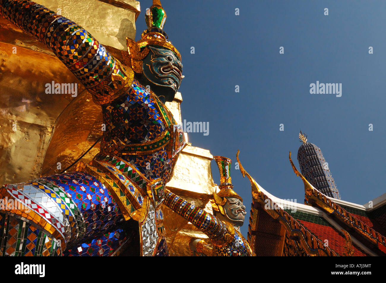Statue of Demon Yaksha Stock Photo - Alamy