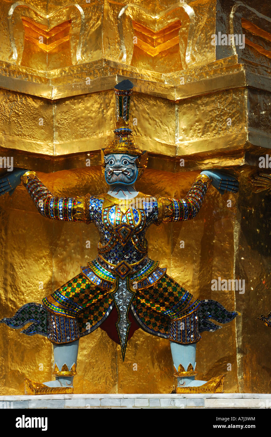 Statue of Demon Yaksha Stock Photo - Alamy