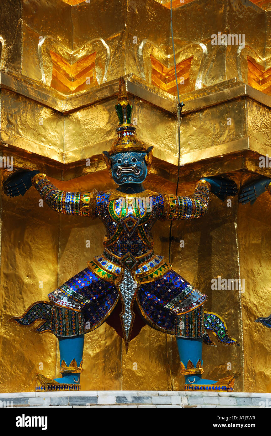 Statue of Demon Yaksha Stock Photo - Alamy