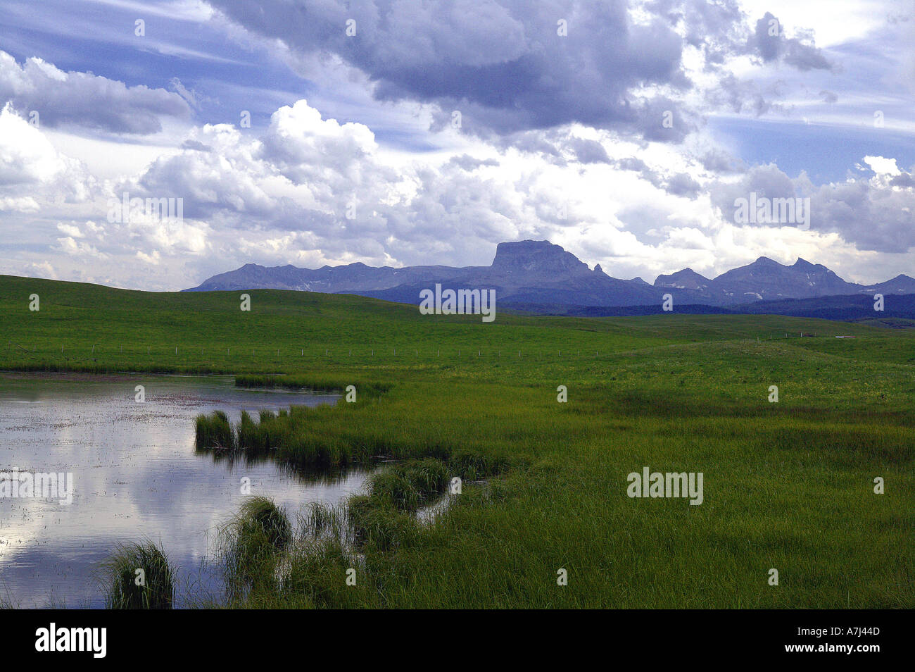Alberta Landscape Stock Photo - Alamy