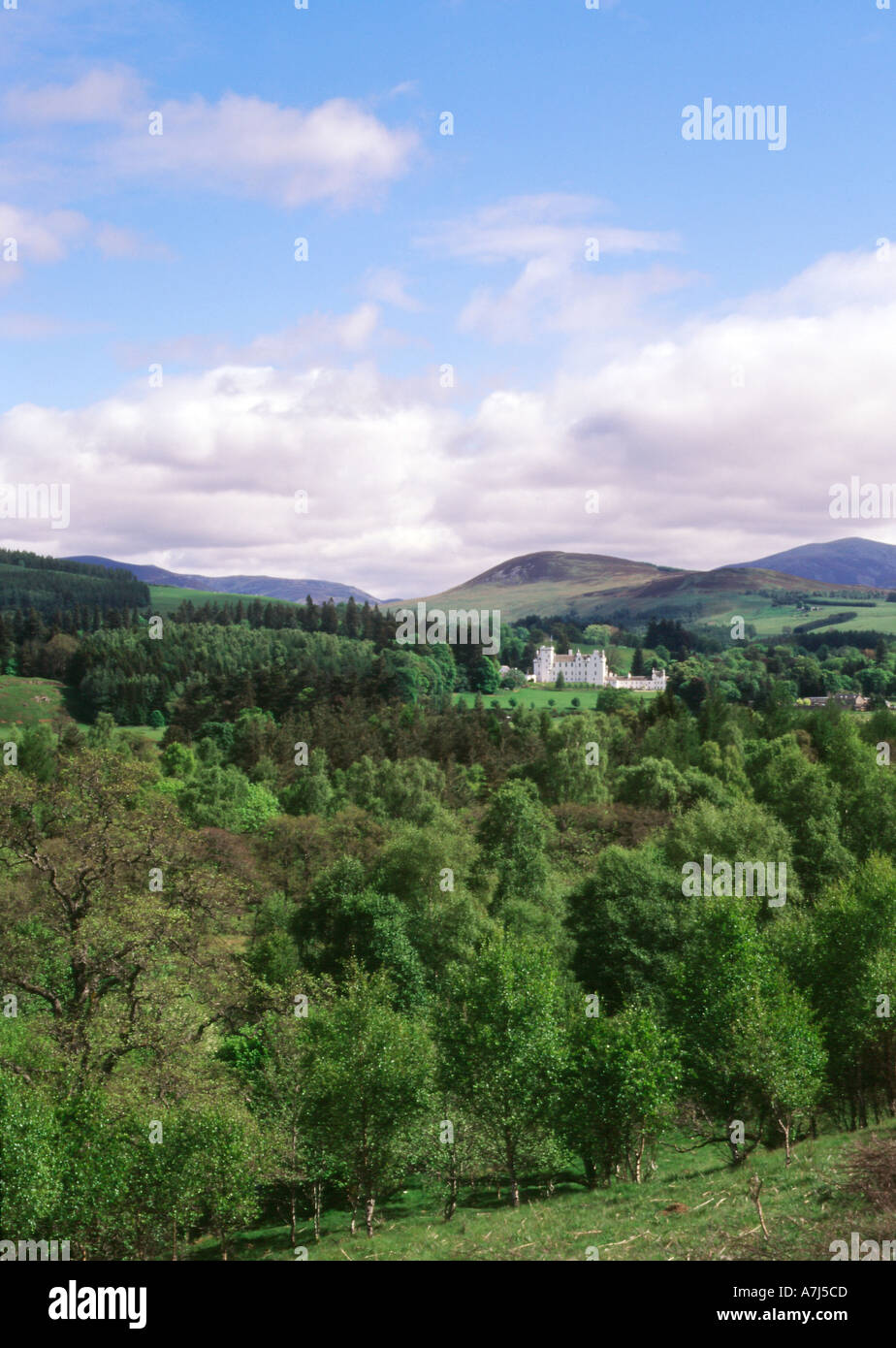 dh Scottish Highlands Castle BLAIR ATHOLL PERTHSHIRE Scotland estate ...