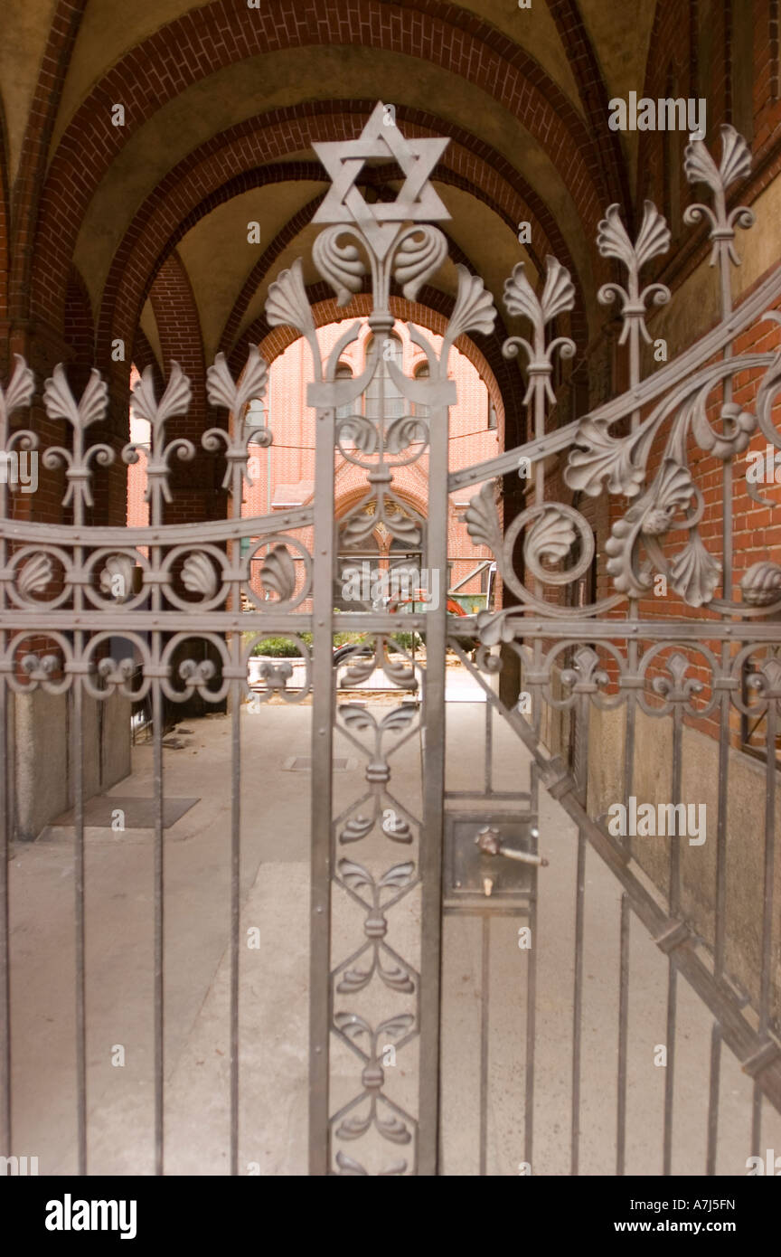 Entrance to Synagogue at Rykestrasse 53 Berlin Prenzlauer Berg Germany ...