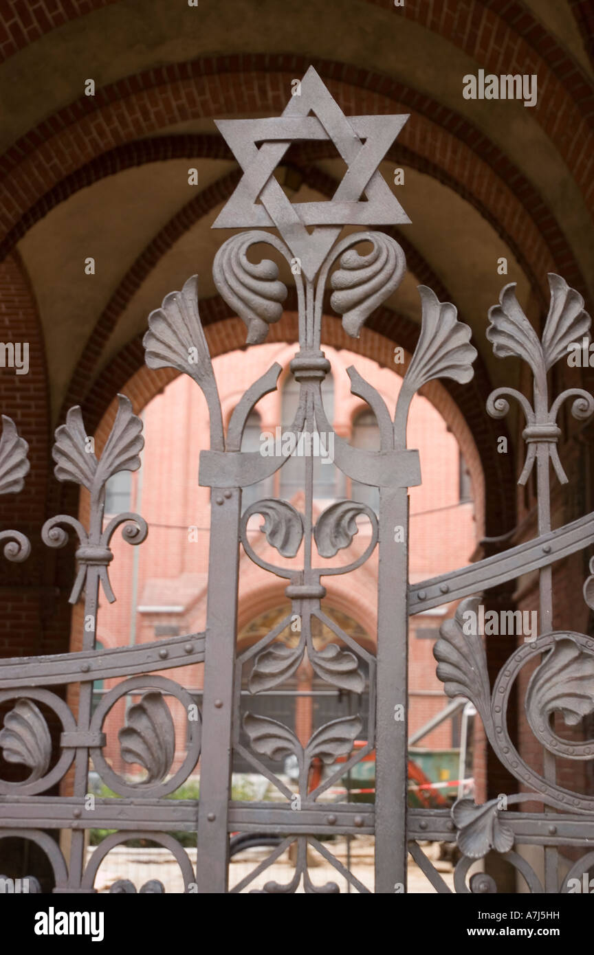 Entrance to Synagogue at Rykestrasse 53 Berlin Prenzlauer Berg Germany ...