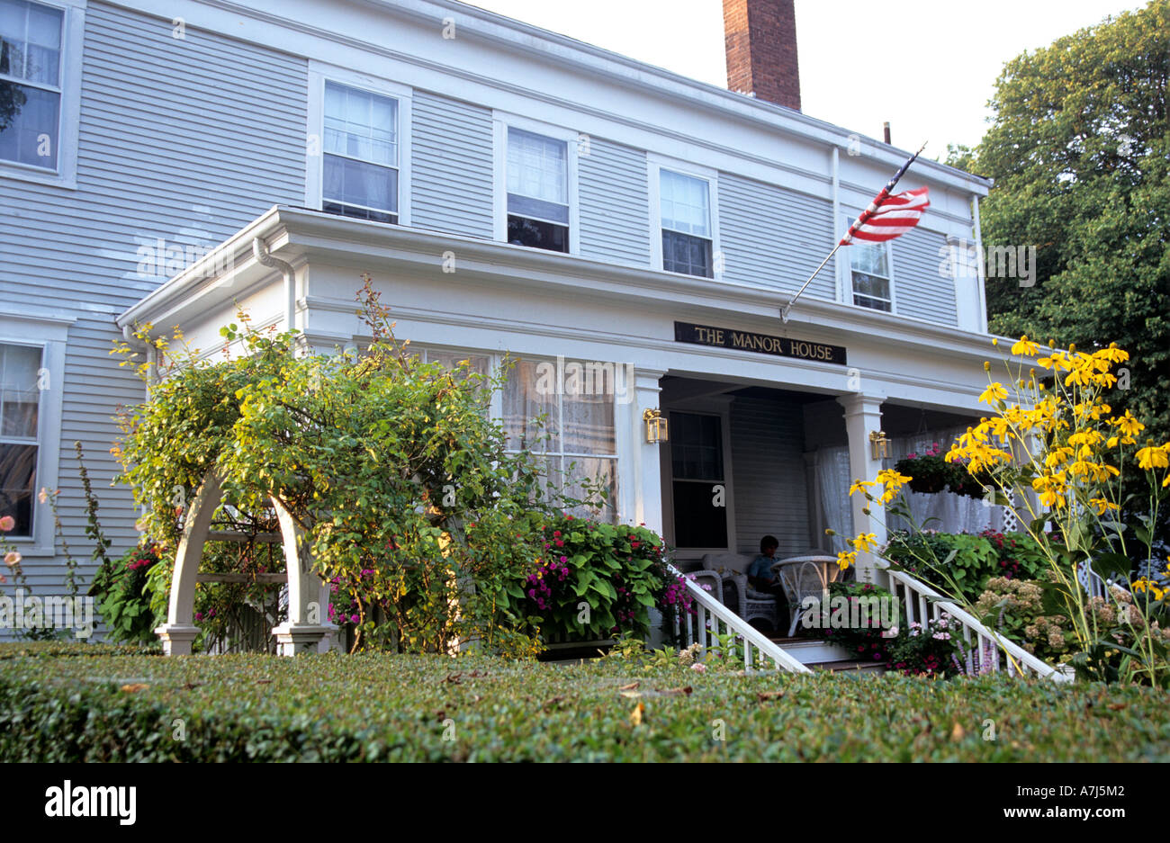 House on Nantucket, USA Stock Photo - Alamy