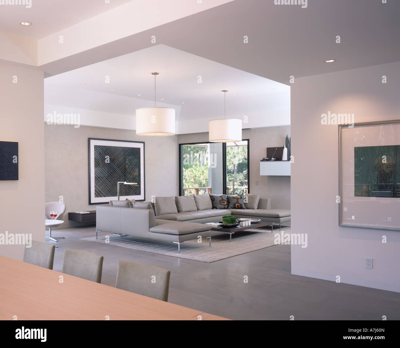 Pebble Beach Residence Architect: Jorie Clark Design Stock Photo - Alamy