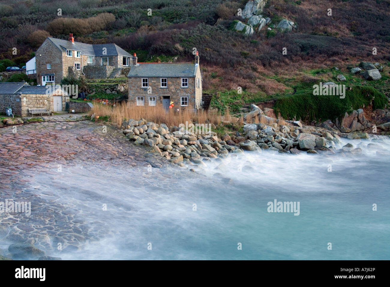 Penberth Cove Cornwall Stock Photo - Alamy