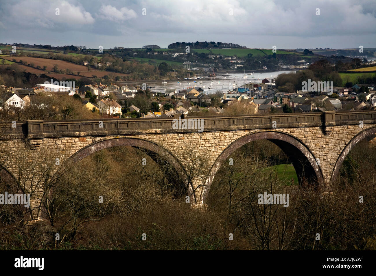 View of penryn river hi-res stock photography and images - Alamy