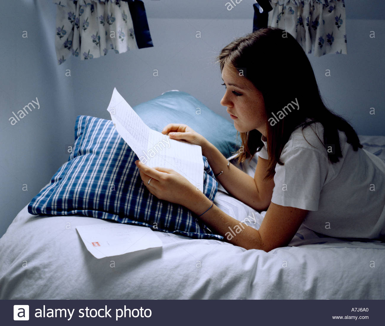Letter Lying On Bed Stock Photos & Letter Lying On Bed Stock Images - Alamy