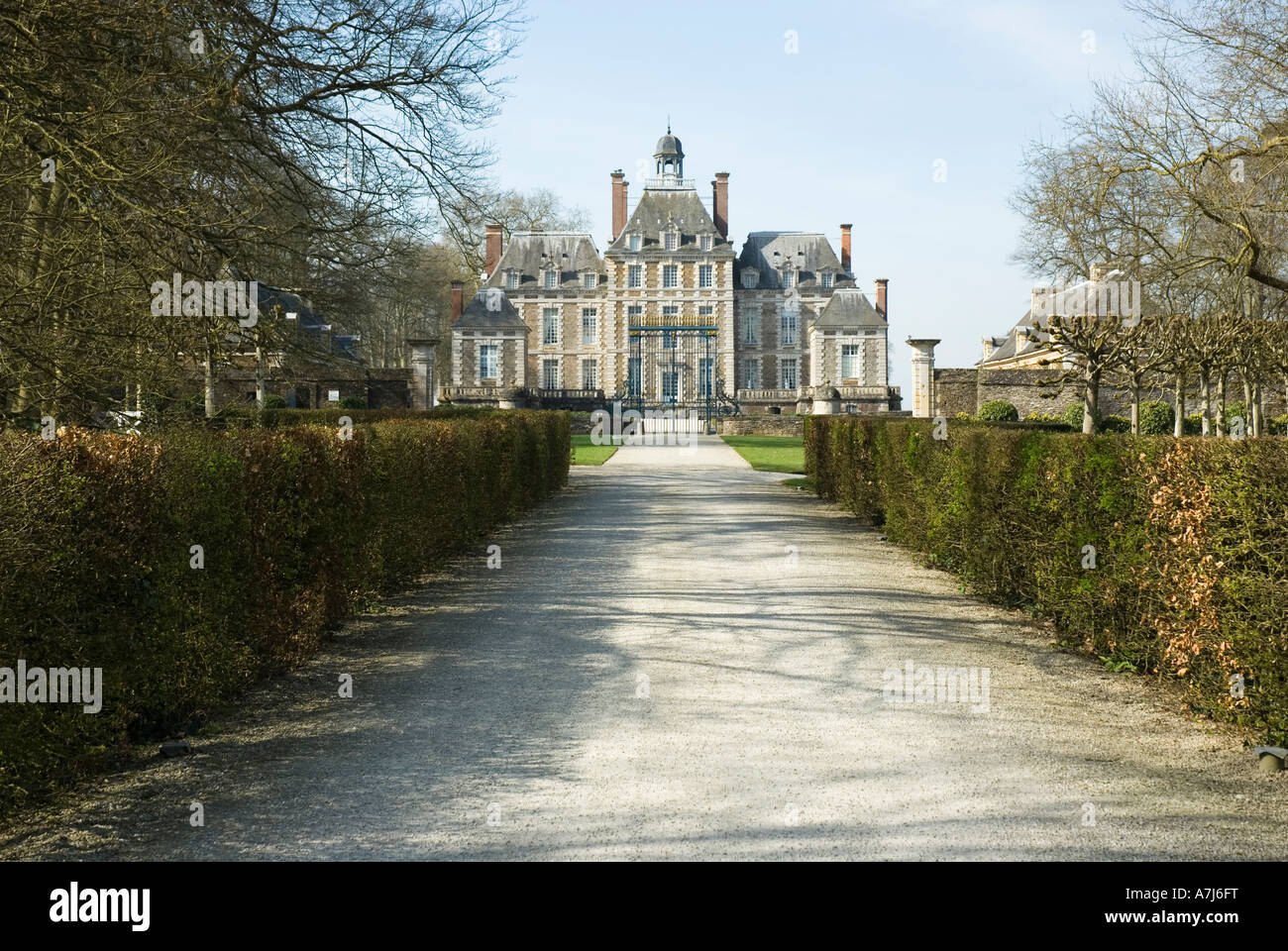Chateau de Balleroy, Balleroy, Normandy, France Stock Photo - Alamy