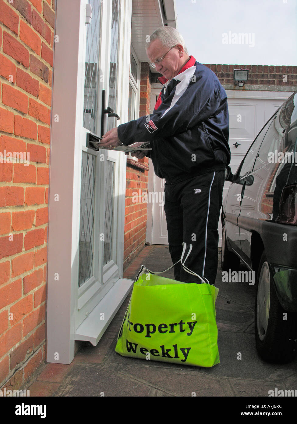 Retired newspaper delivery hi-res stock photography and images - Alamy