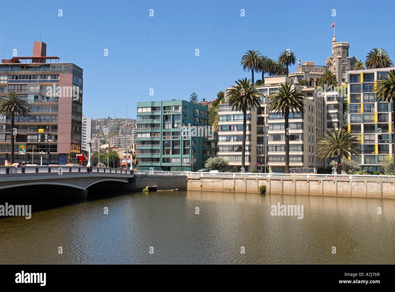 City of Vina Del Mar Chile Stock Photo - Alamy