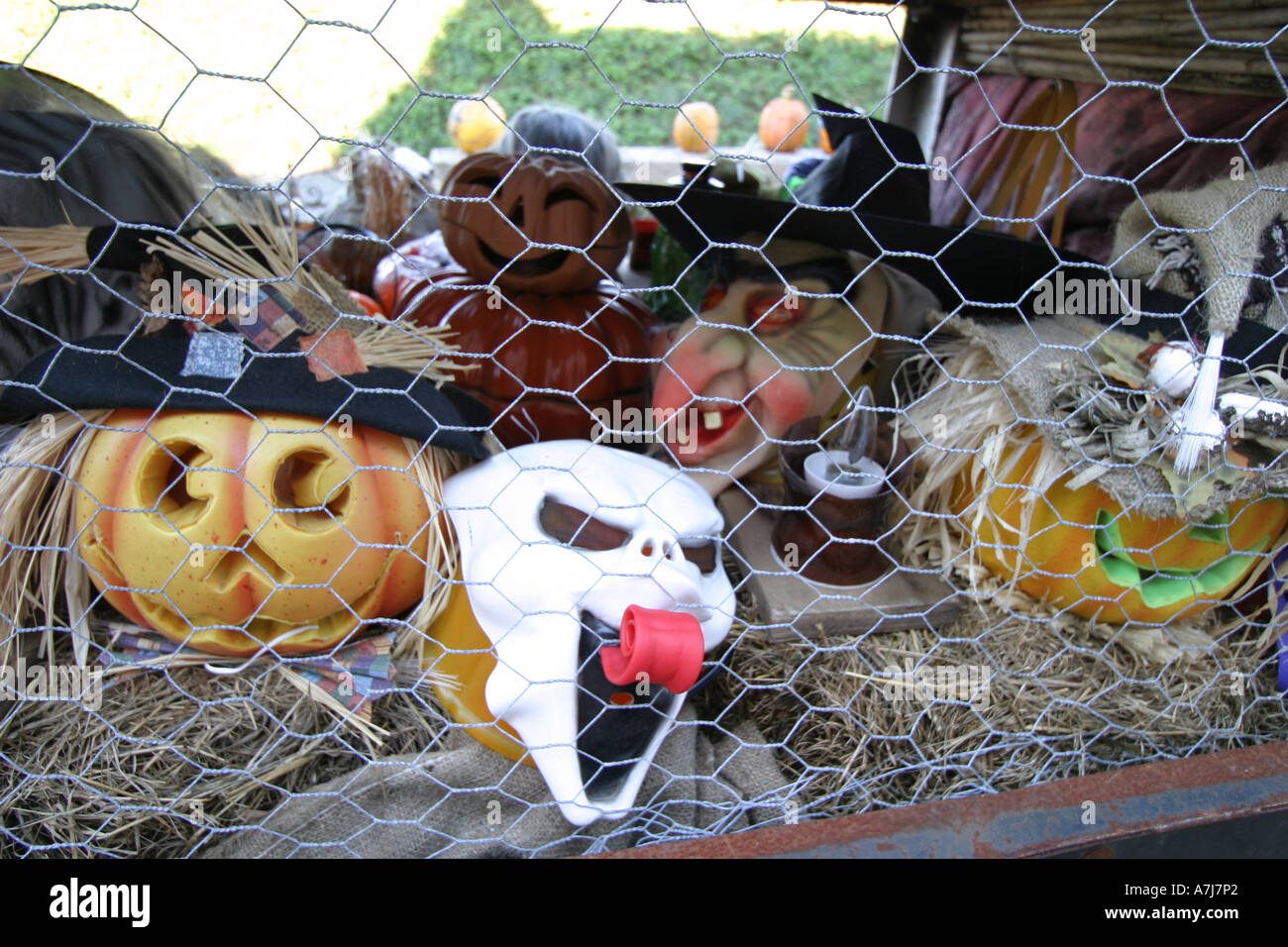 Halloween horror masks Stock Photo - Alamy