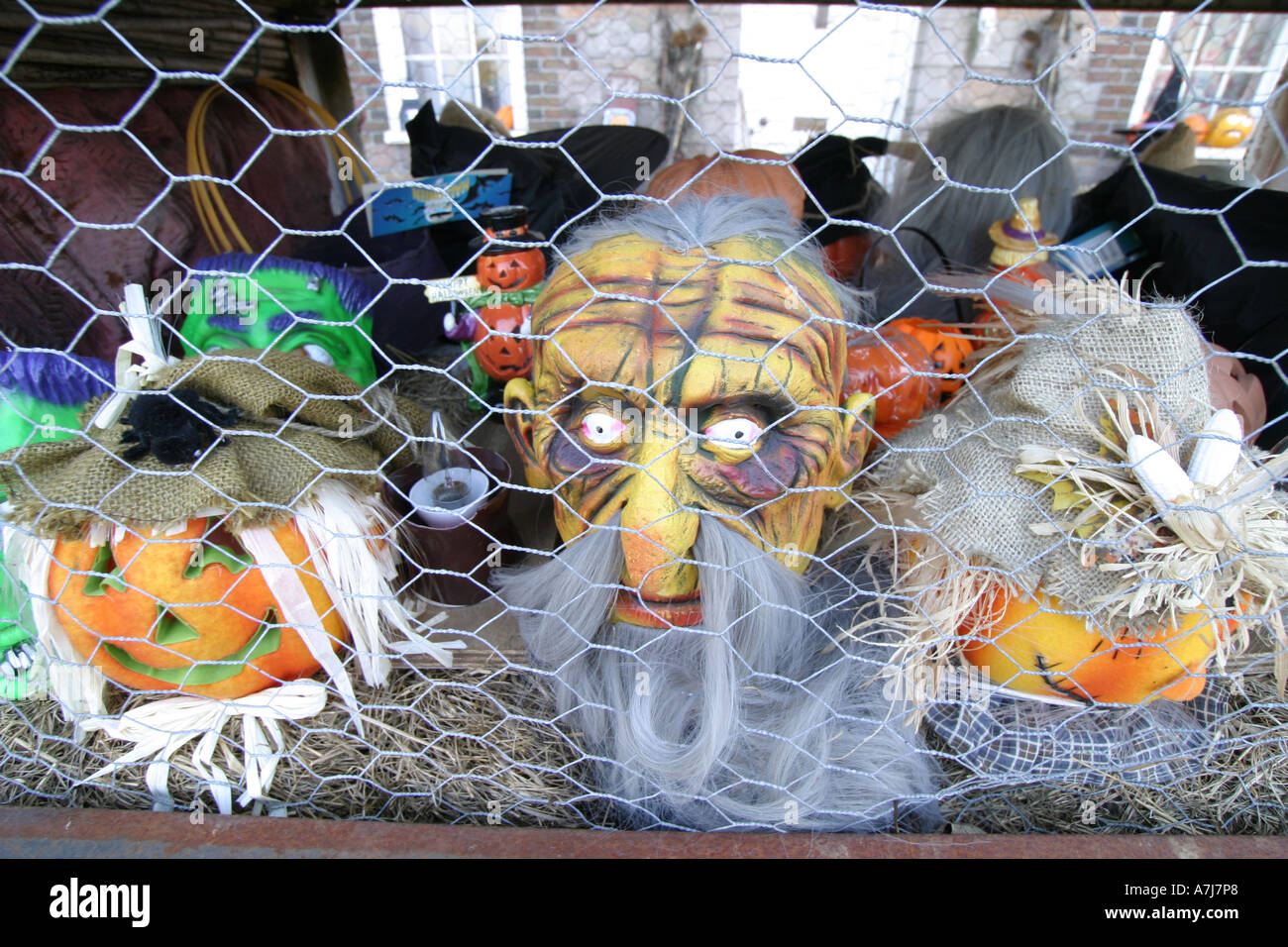 Halloween horror masks Stock Photo - Alamy