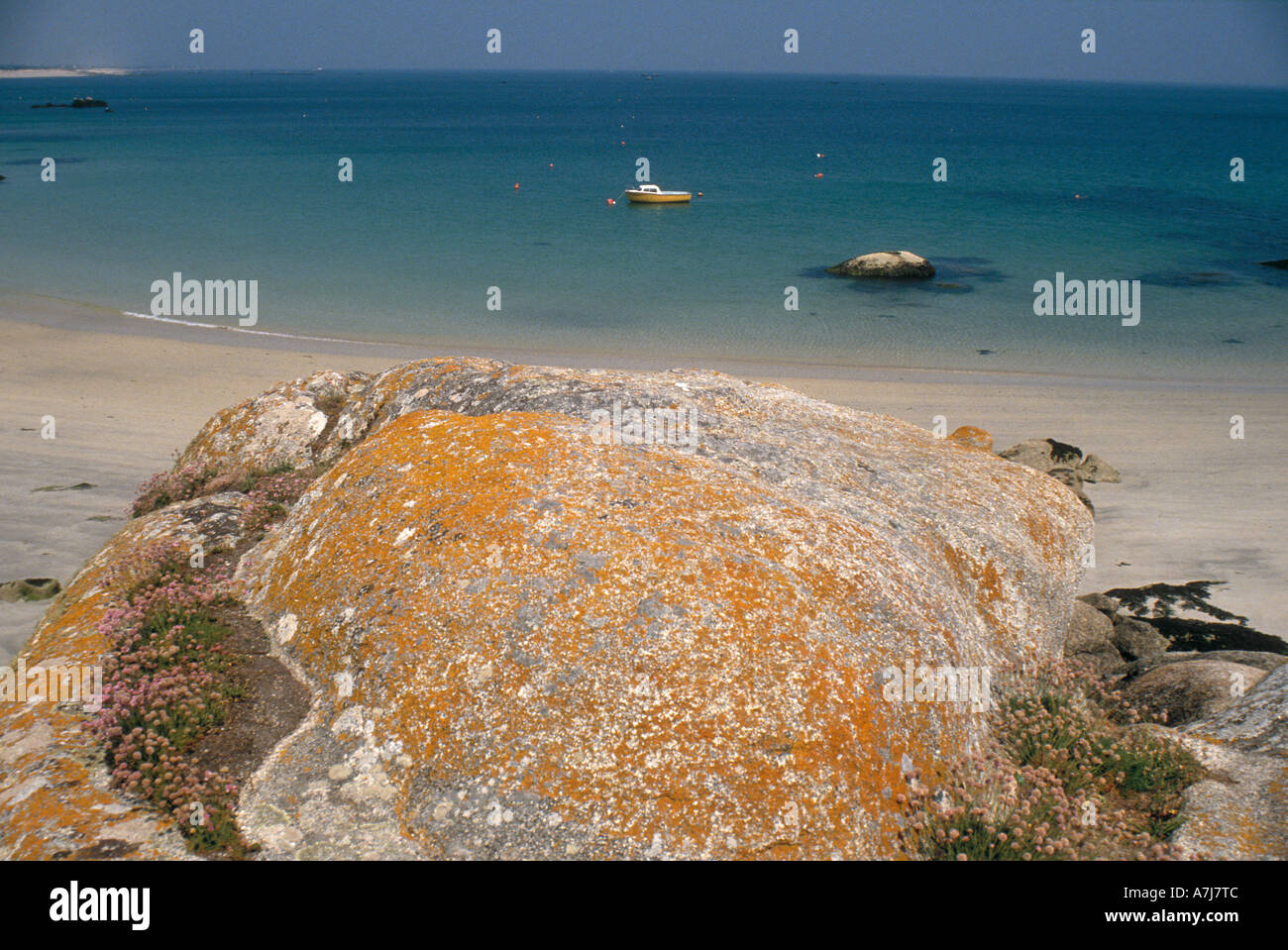 Granite Rose Coast, northern Brittany, France Stock Photo - Alamy