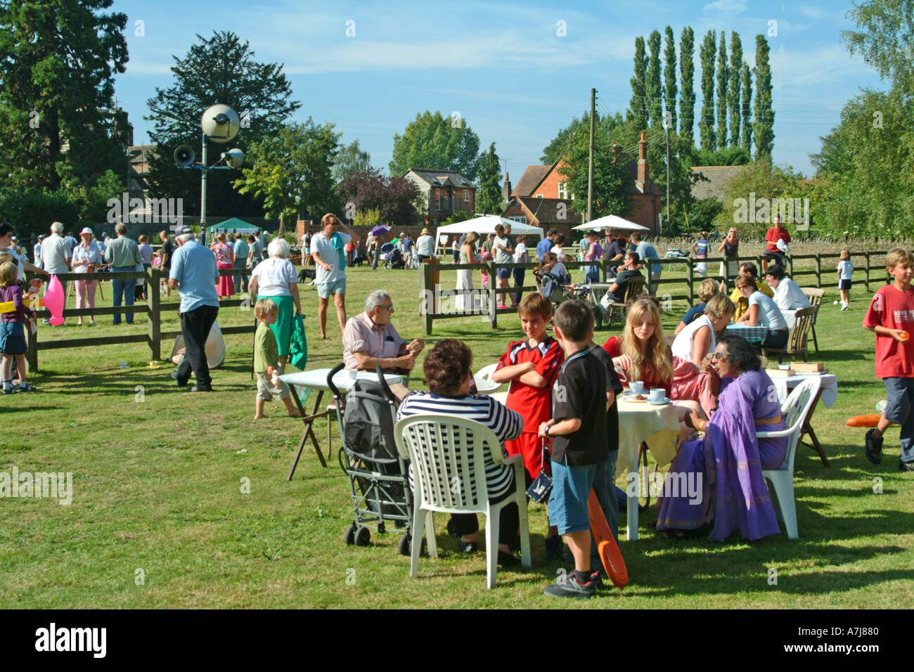 English village fete hi-res stock photography and images - Alamy