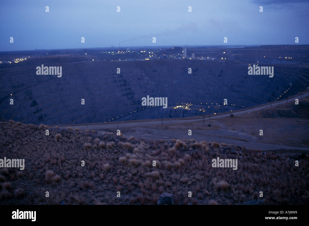 World's Largest Open cast Mine Phalaborwa South Africa Stock Photo - Alamy