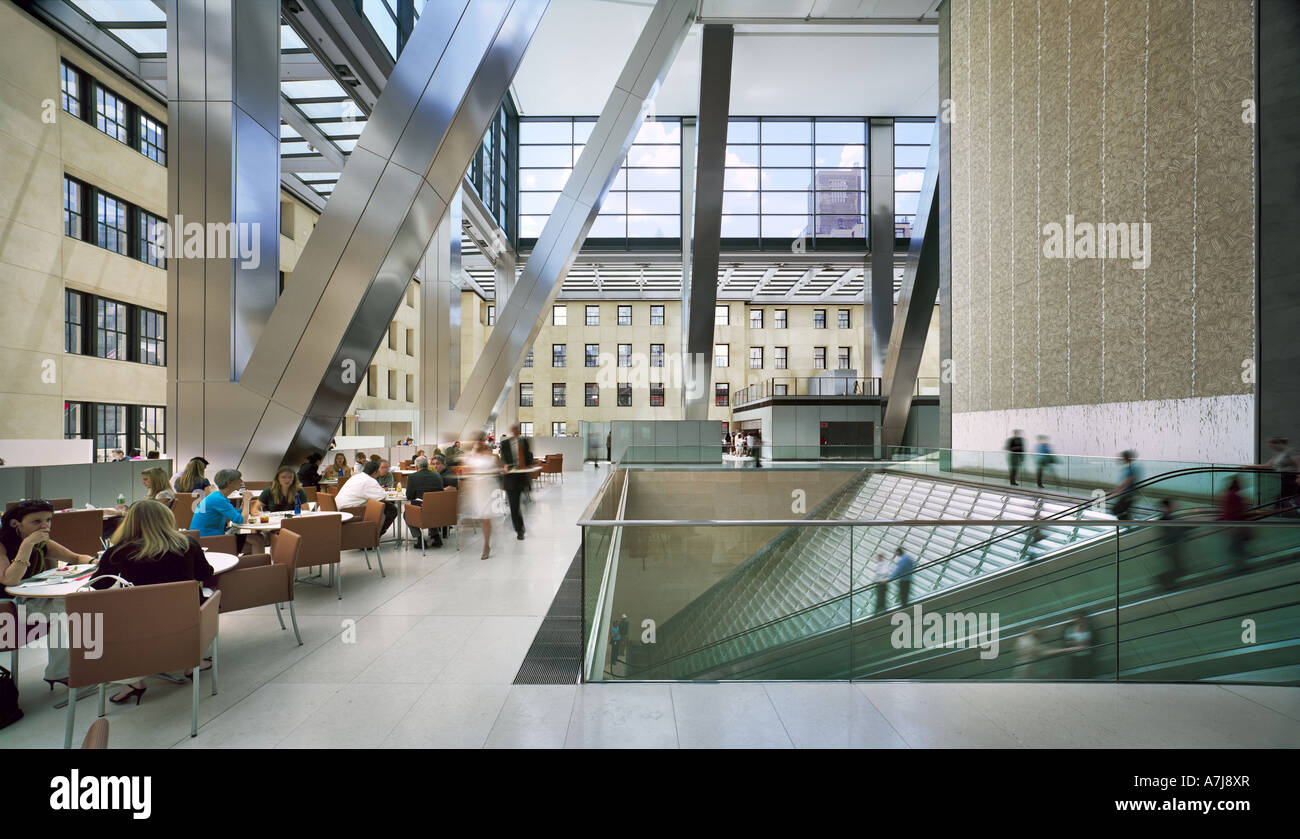 Hearst Tower, 300 West 57th Street, New York. 2006. Lobby Architect ...