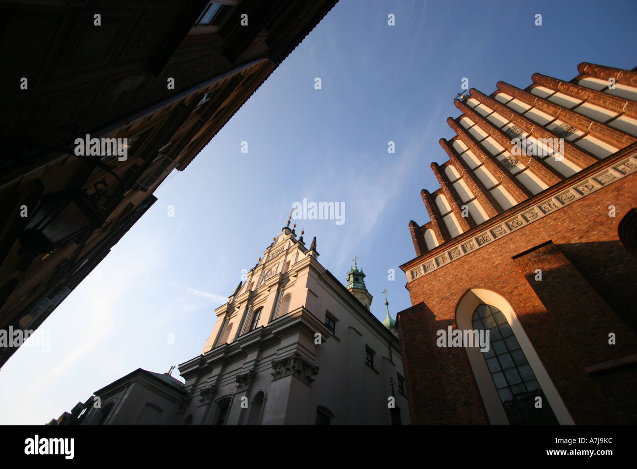 Architecture in Warsaw s Old Town Stare Miasto Stock Photo - Alamy