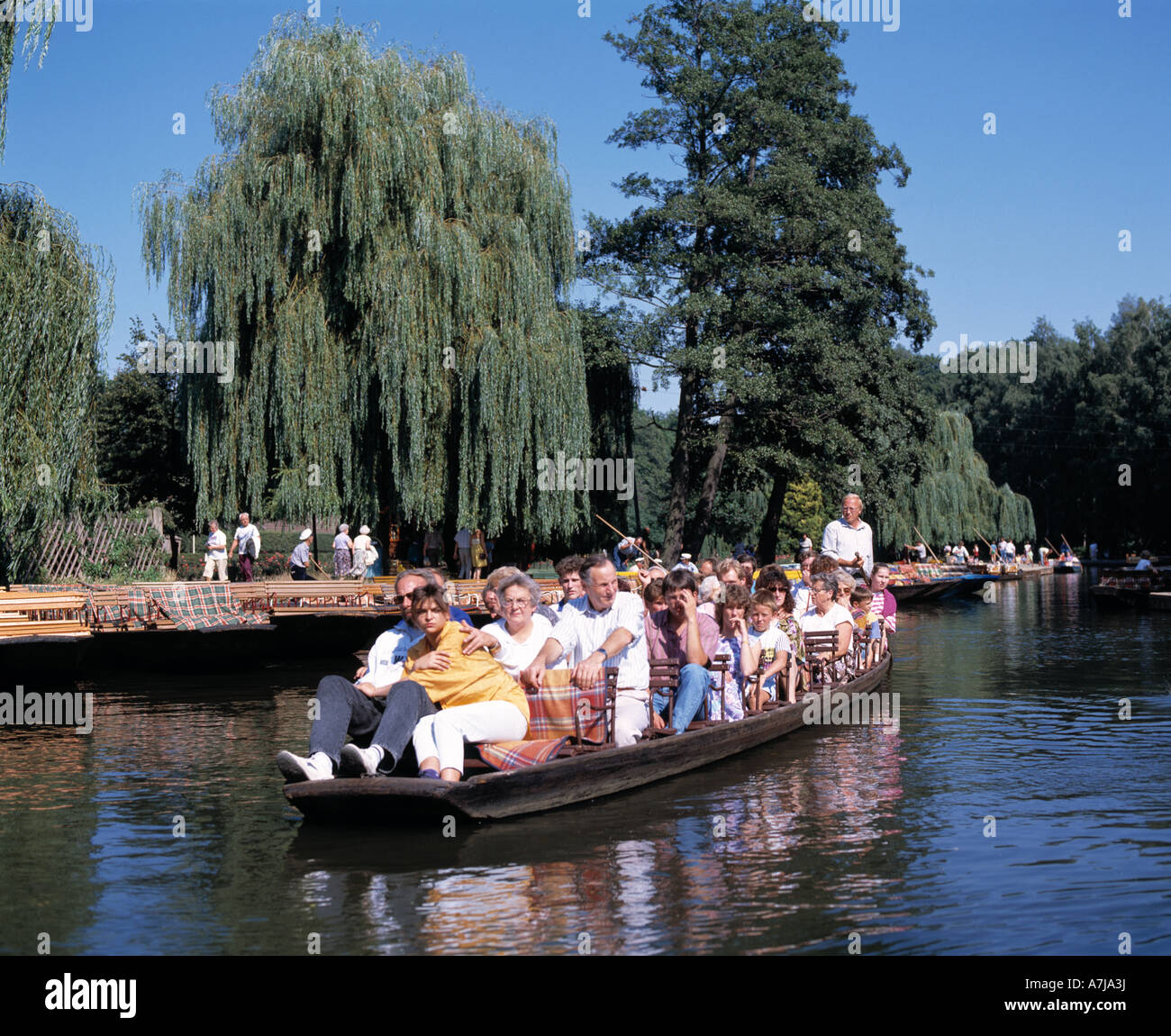 D-Luebbenau, Spree Forest, UNESCO Biosphaerenreservat Spreewald Stock ...