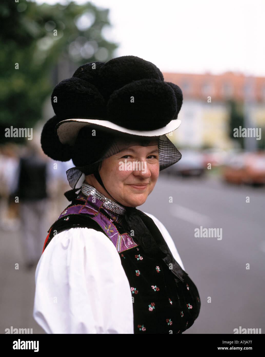 D-Gutach (Schwarzwaldbahn), Gutach (river), Gutach Valley, Black Forest ...