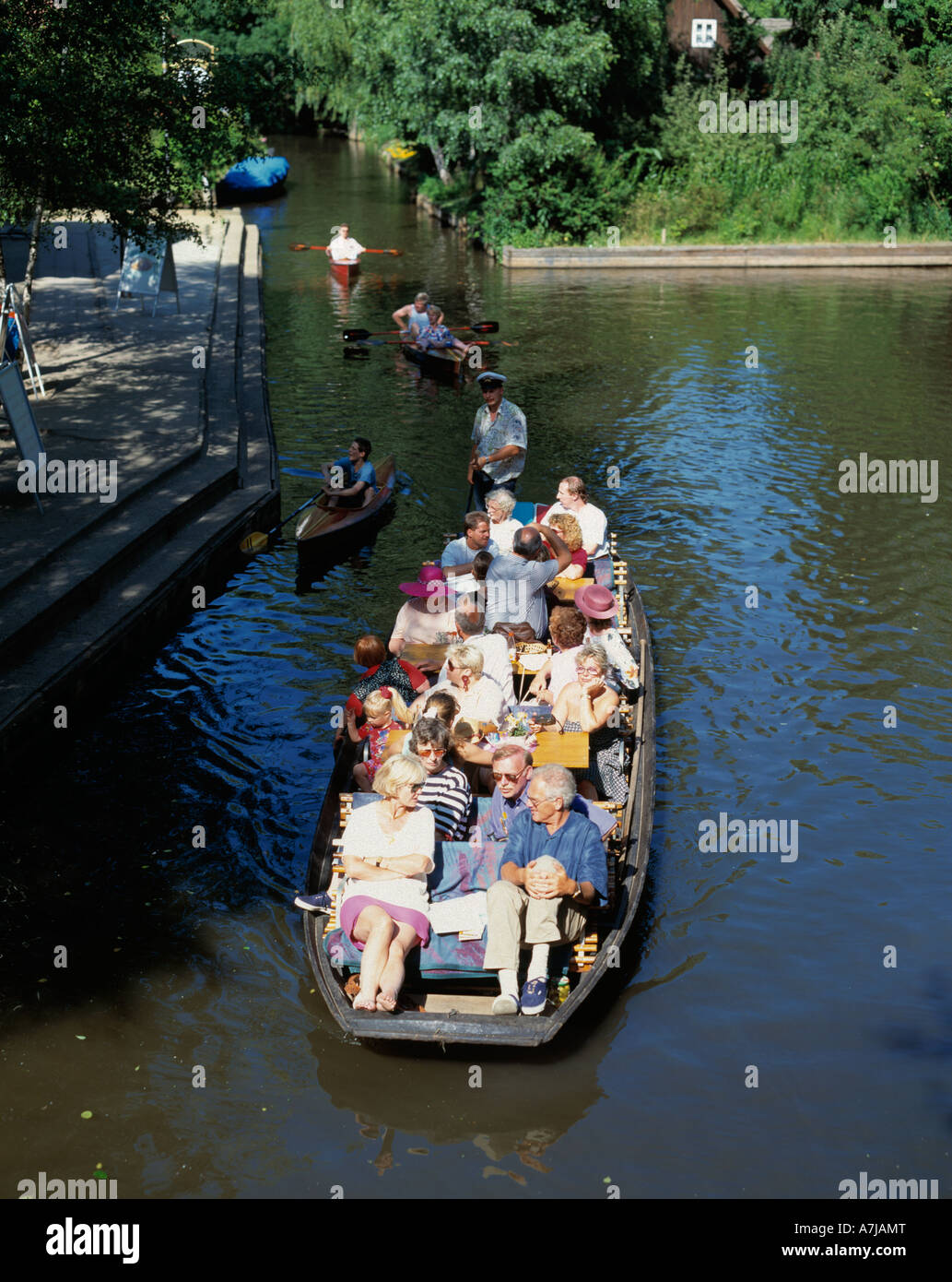 D-Luebbenau, Spree Forest, UNESCO Biosphaerenreservat Spreewald, Lower ...