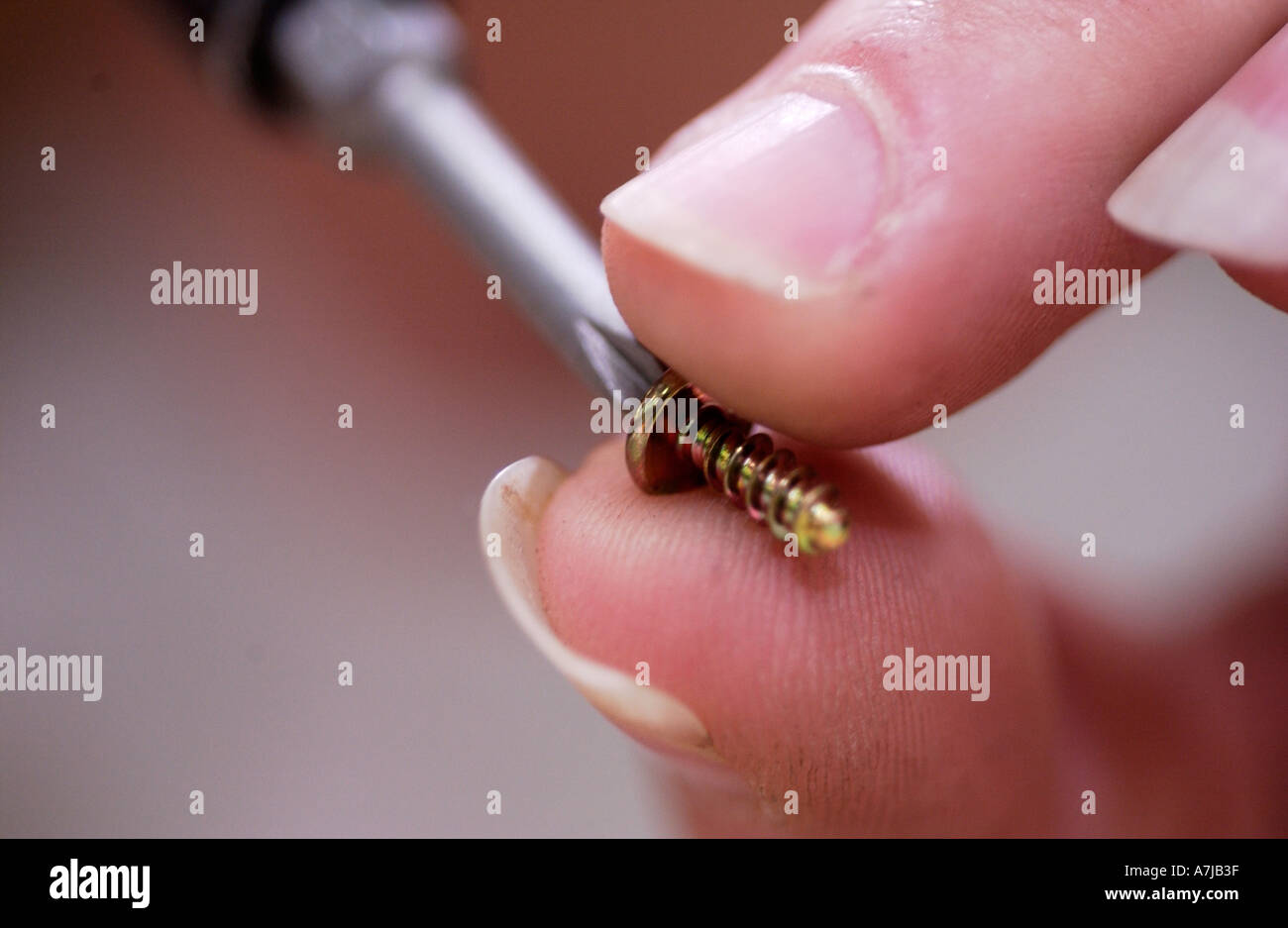 Screw production line hi-res stock photography and images - Alamy