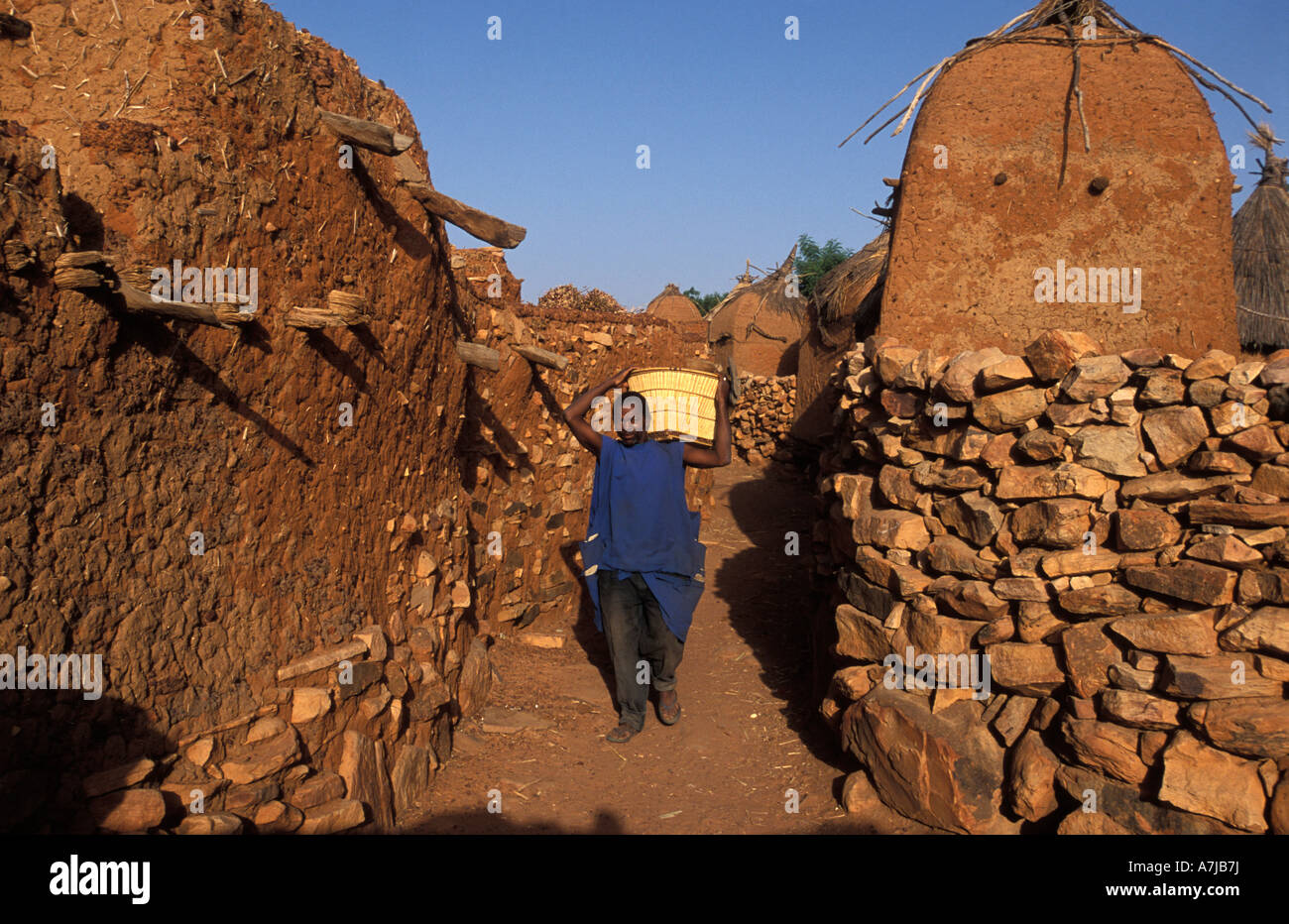 Traditional Dogon Country Architecture High Resolution Stock ...