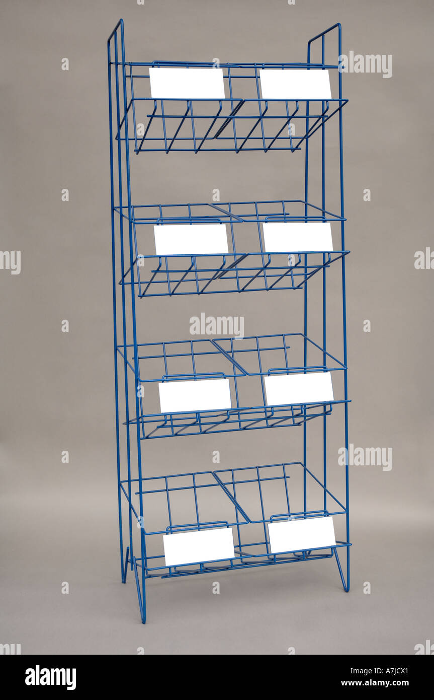 Empty magazine rack hi-res stock photography and images - Alamy