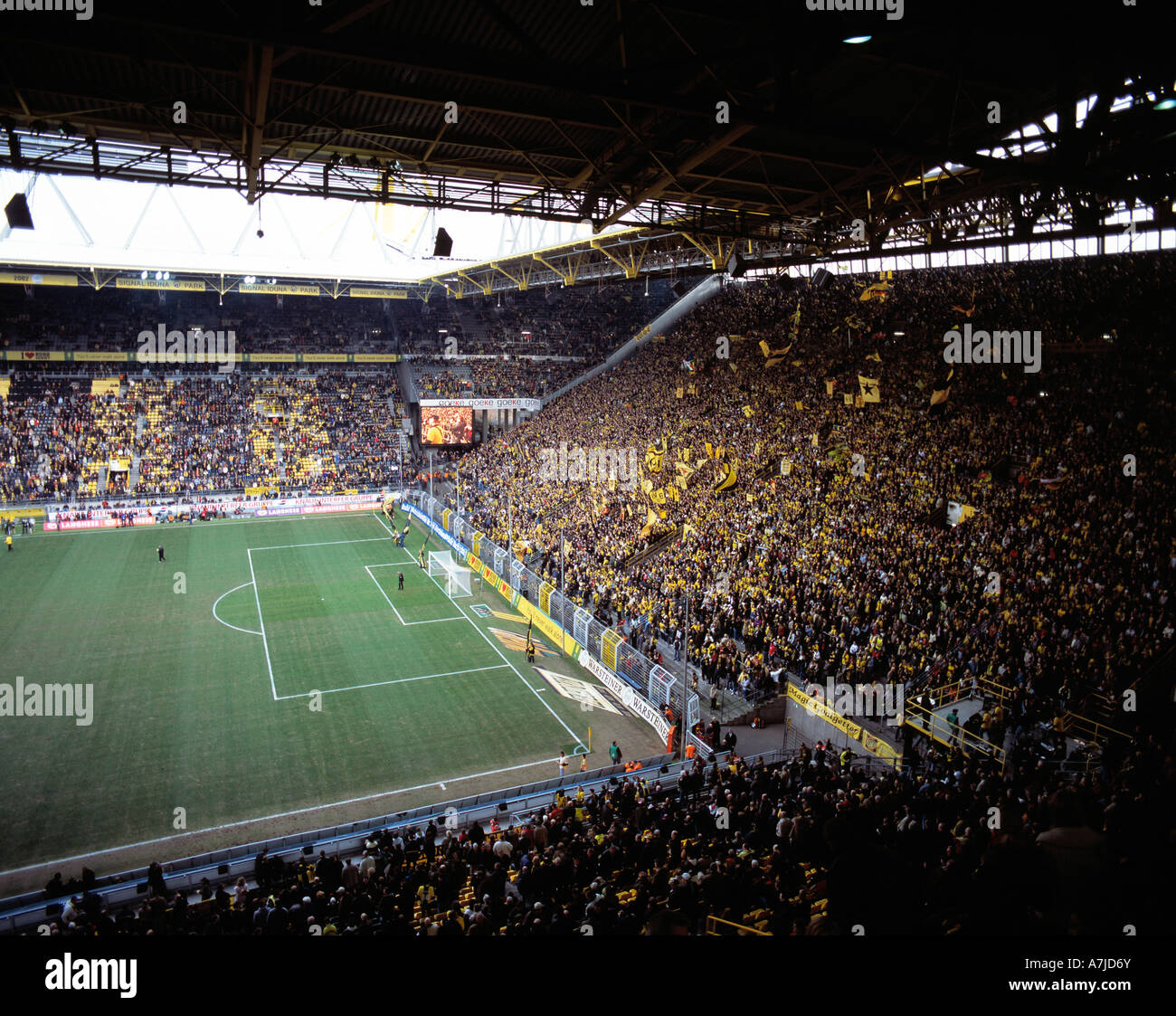 Dortmund stadium aerial hi-res stock photography and images - Alamy