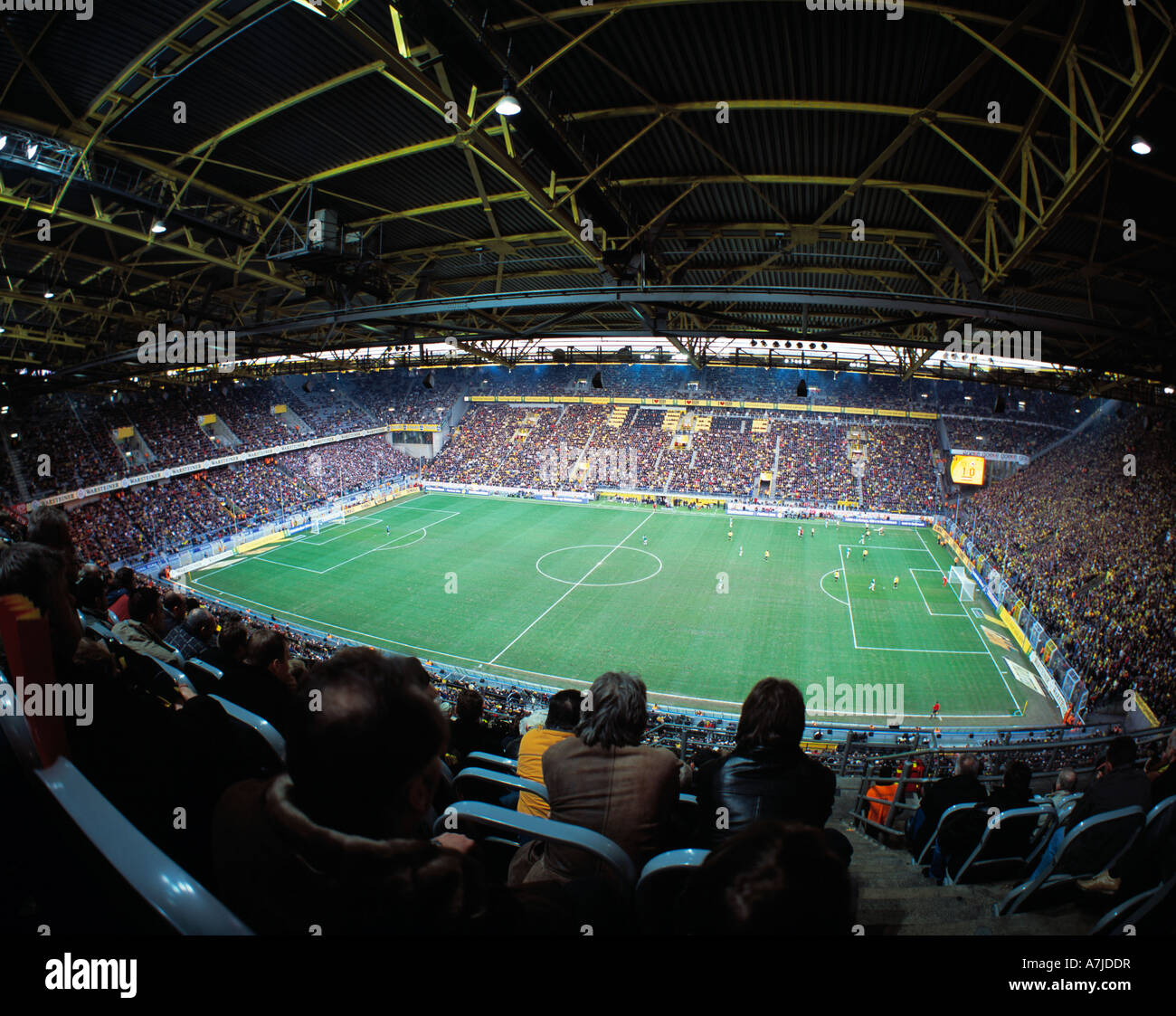 Dortmund stadium aerial hi-res stock photography and images - Alamy