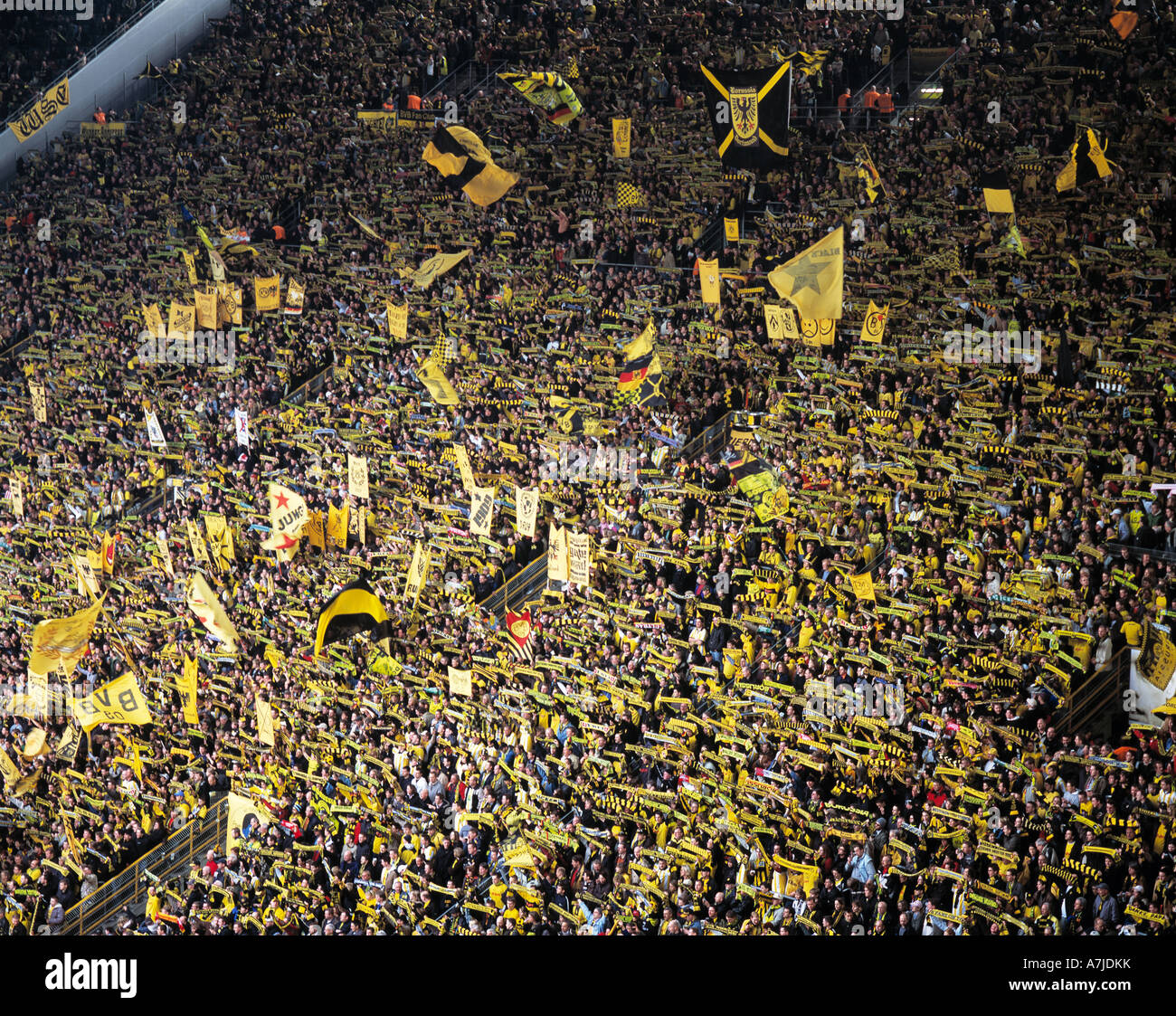 Dortmund stadium aerial hi-res stock photography and images - Alamy