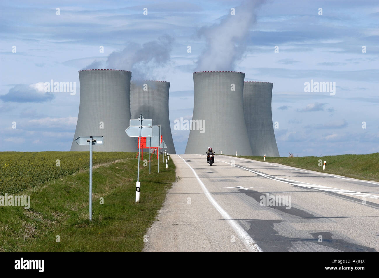 Temelin Nuclear Power Plant Czech Republic Stock Photo: 11853073 - Alamy